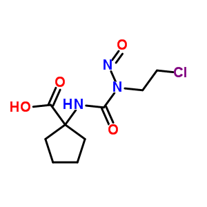 1-{[(2-chloroethyl)(nitroso)carbamoyl]amino}cyclopentanecarboxylic acid ...