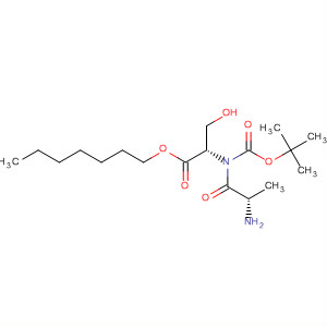 L-Serine, N-[(1,1-dimethylethoxy)carbonyl]-L-alanyl-, heptyl ester ...