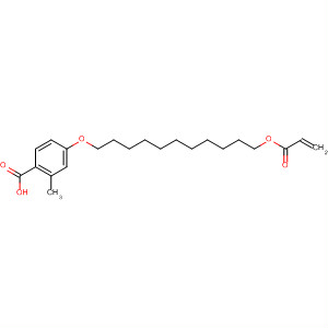 179894-13-4, Benzoic acid, 2-methyl-4-[[11-[(1-oxo-2-propenyl)oxy]undecyl]oxy]-, CAS No 179894 ...