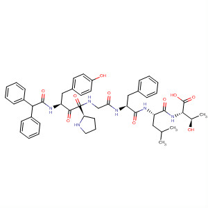 L-Threonine,N-[N-[N-[N-[1-[N-(diphenylacetyl)-L-tyrosyl]-L-prolyl ...