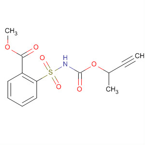 140617-82-9, Benzoic acid, 2-[[[(2-butynyloxy)carbonyl]amino]sulfonyl]-, methyl ester, CAS No ...