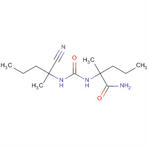 Pentanamide,2-[[[(1-cyano-1-methylbutyl)amino]carbonyl]amino]-2-methyl ...