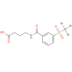 Butanoic acid, 4-[[3-[(tribromomethyl)sulfonyl]benzoyl]amino]- | 340041 ...