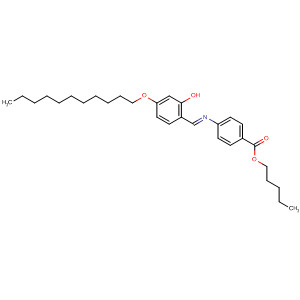 Benzoic acid,4-[(E)-[[2-hydroxy-4-(undecyloxy)phenyl]methylene]amino]-,1,5-pentanediyl ester ...