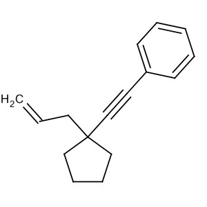 Benzene, [[1-(2-propenyl)cyclopentyl]ethynyl]- | 494844-90-5