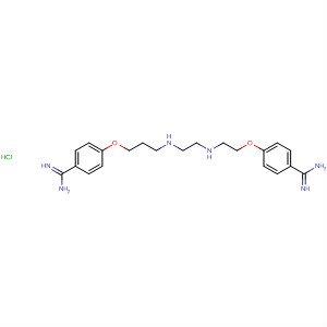 Benzenecarboximidamide,4-[3-[[2-[[2-[4-(aminoiminomethyl)phenoxy]ethyl ...