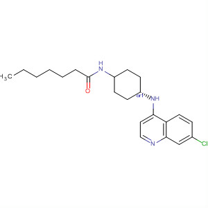 Heptanamide, N-[cis-4-[(7-chloro-4-quinolinyl)amino]cyclohexyl ...