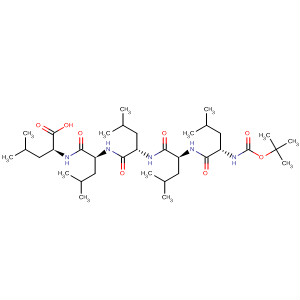 L-Leucine,N-[N-[N-[N-[N-[(1,1-dimethylethoxy)carbonyl]-L-leucyl]-L ...
