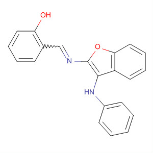 Phenol, 2-[[[3-(phenylamino)-2-benzofuranyl]imino]methyl]- | 61195-56-0