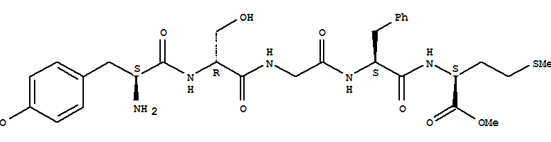 66547-13-5 L-蛋氨酸，L-酪氨酰-D-丝氨酰-L-苯丙氨酰甲酯（9CI） L-Methionine,L-tyrosyl-D ...