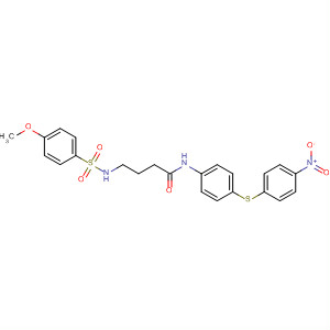 791835-19-3, Butanamide,4-[[(4-methoxyphenyl)sulfonyl]amino]-N-[4-[(4 ...