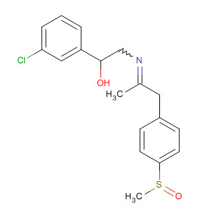 88356-86-9, Benzenemethanol,3-chloro-a-[[[1-methyl-2-[4-(methylsulfinyl ...