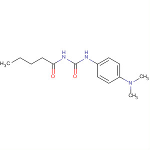 Pentanamide, N-[[[4-(dimethylamino)phenyl]amino]carbonyl]- | 87837-76-1
