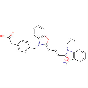 873202-36-9, Benzoxazolium,2-[(1E)-3-[3-[[4-(carboxymethyl)phenyl ...