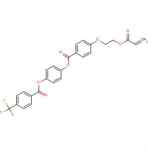 Benzoic acid, 4-[2-[(1-oxo-2-propenyl)oxy]ethoxy]-,4-[[4-(trifluoromethyl)benzoyl]oxy]phenyl ...