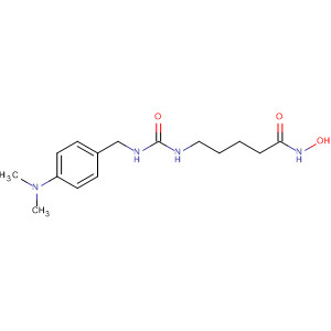 Pentanamide,5-[[[[[4-(dimethylamino)phenyl]methyl]amino]carbonyl]amino]-N-hydroxy- | 827036-56-6