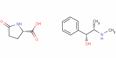 93940-84-2, 5-oxo-L-proline, compound with [R-(R*,S*)]-α-[1 ...