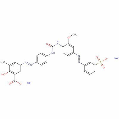 disodium 5-[[4-[[[[2-methoxy-4-[(3-sulphonatophenyl)azo]phenyl]amino]carbonyl]amino]phenyl]azo ...