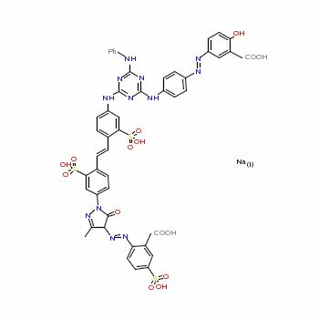 Benzoic acid, 2-[[1-[4-[2-[4-[[4-[[4-[(3-carboxy-4-hydroxyphenyl)azo]phenyl]amino]-6 ...